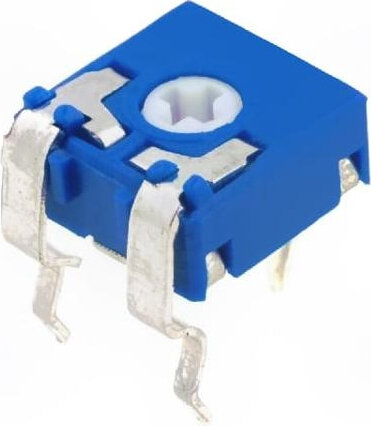 Потенциометр ACP CA6V 25K монтажный, однооборотный, горизонтальный, 25кОм, 1 шт