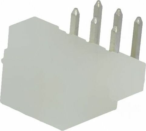 Разъем MOLEX 0039291068 Гнездо провод-плата "папа" Mini-Fit Jr 4,2мм PIN 6 THТ 9А 1 шт