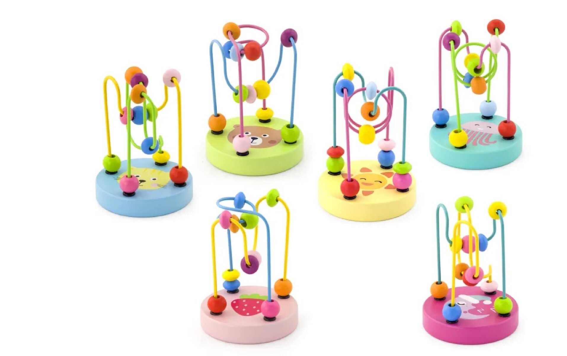 Лабиринт Viga Бусинки, круглый, ассортимент 50047