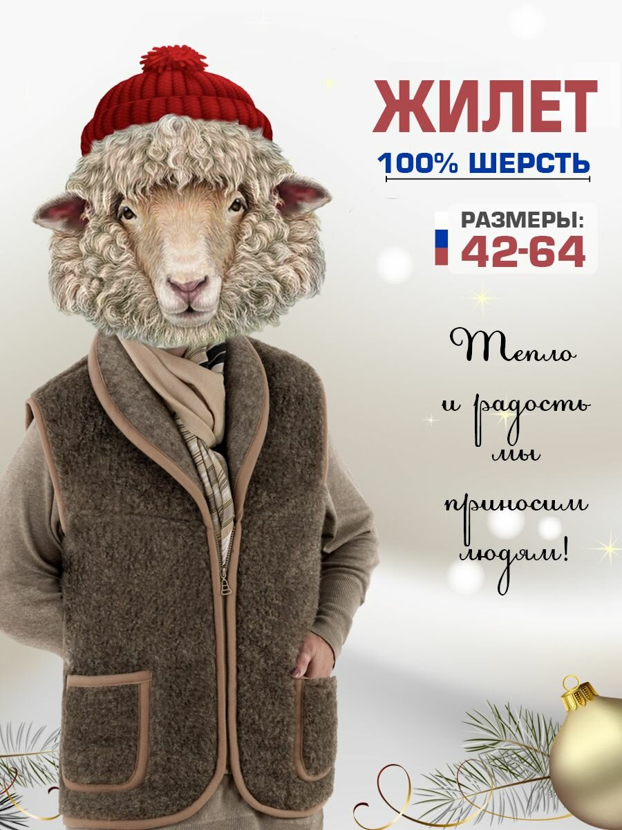 Жилет Осень-зима 2024