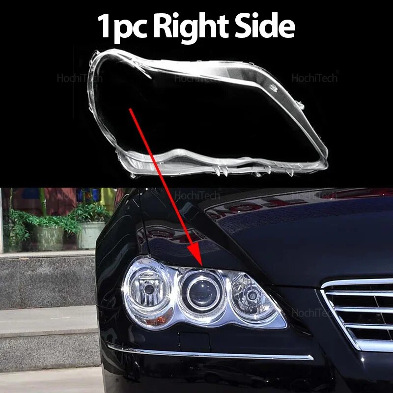 Для Toyota Mark X Reiz X120 2004-2009 авто передняя фара крышка прозрачное стекло фары абажур лампы корпус маски 1pc Right Side