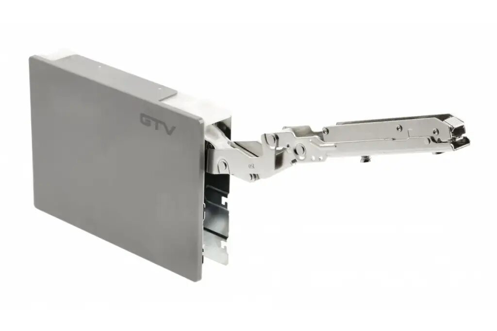 Подъемный механизм HORIZON push to open 2000-4050 F фасад 350-650 антрацит (серый)