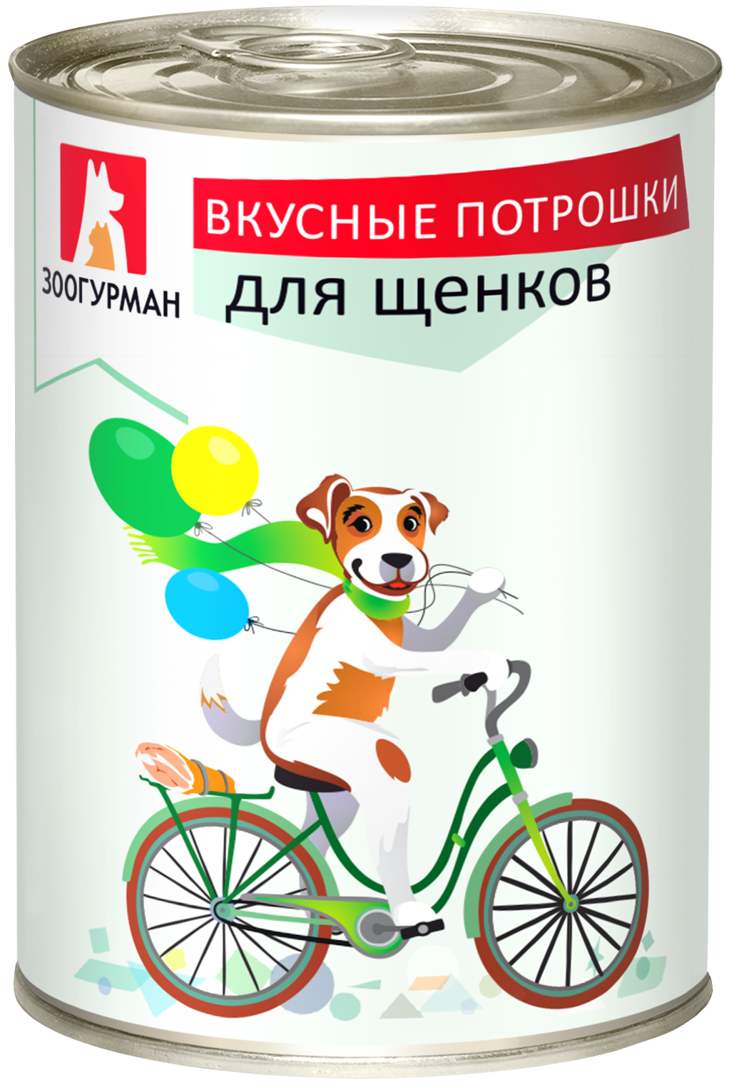 Корм влажный Зоогурман вкусные потрошки для щенков (350 г)