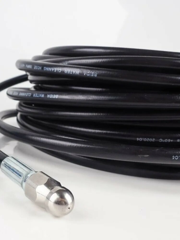 KNOW EASY-Шланг высокого давления 40 метров для прочистки канализации с переходником Karcher.