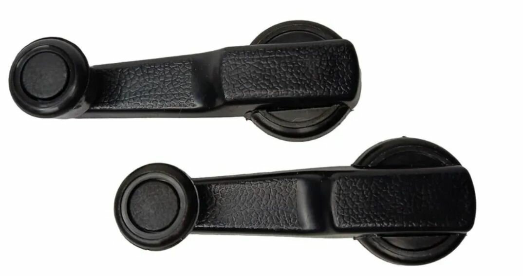 Ручки стеклоподъемника металл ВАЗ 2101-2107 ОКА, УАЗ Нива 2121-31, 21213-214 комплект 2шт