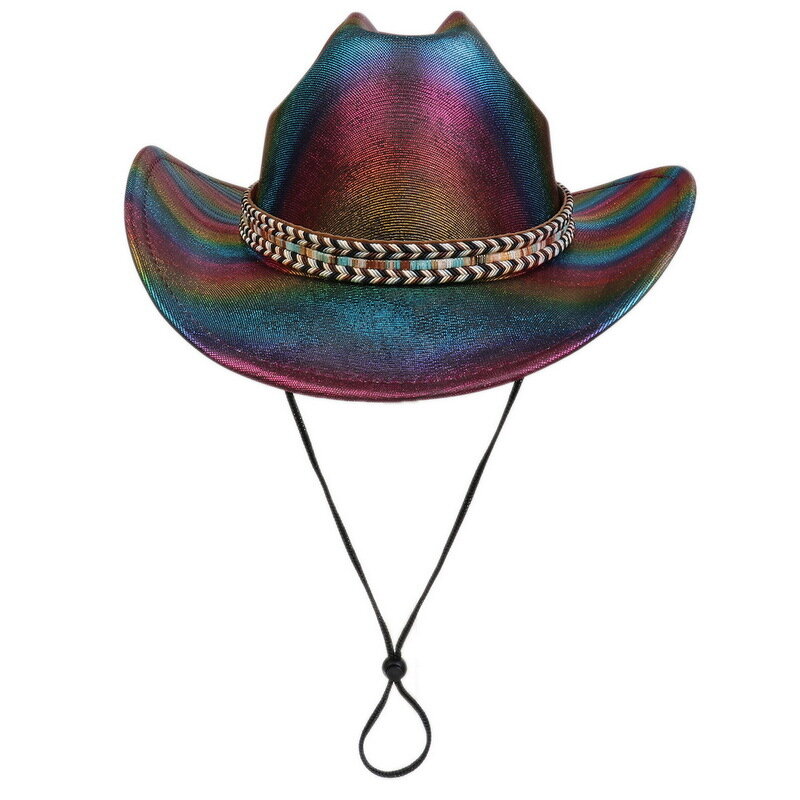 Ковбойская шляпа, односложный топ-D, фиолетовая, размер M