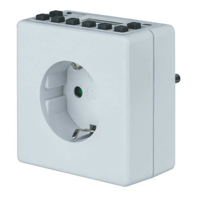 Таймер электронный NAVIGATOR недельный 3500 Вт 10пр/1мин белый