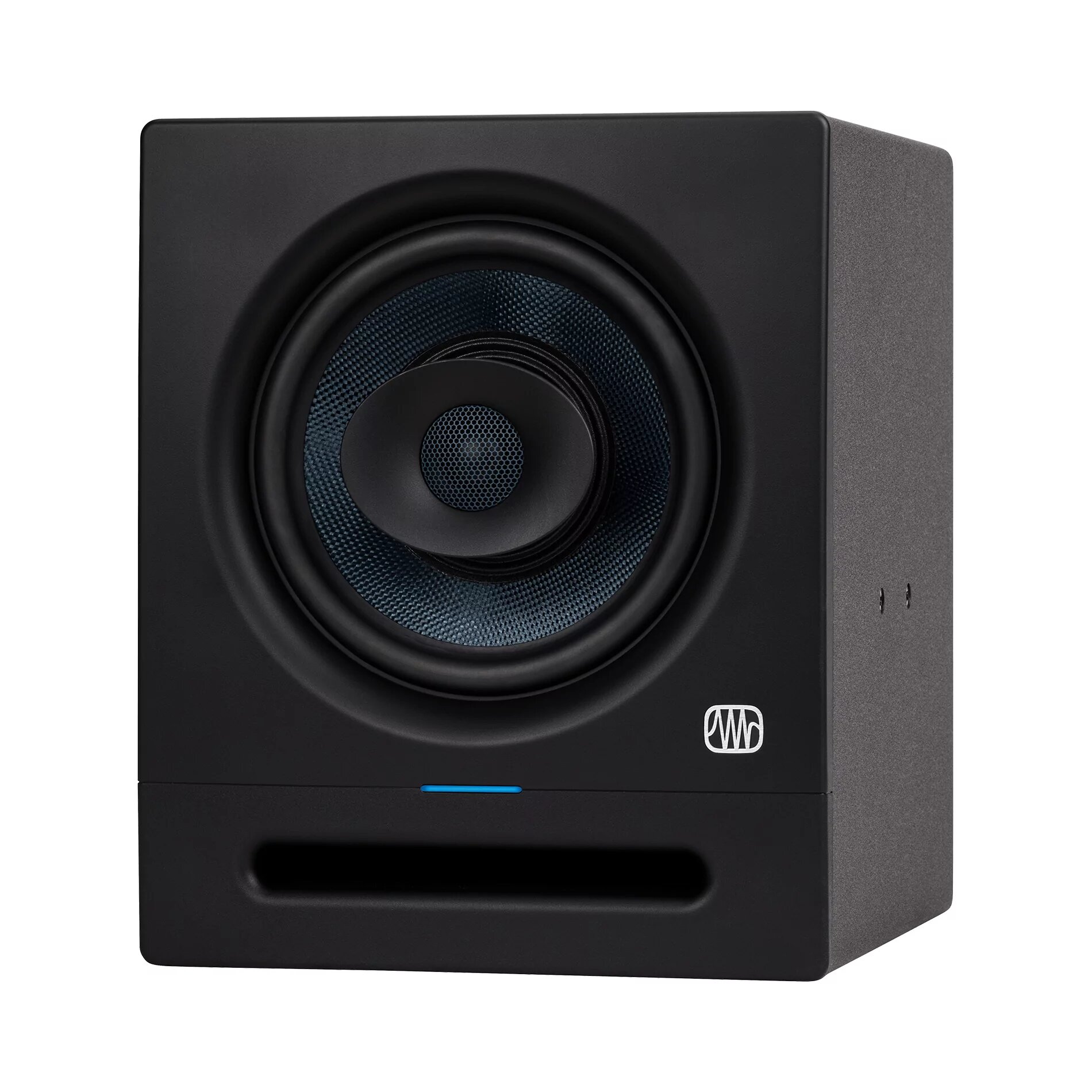 Студийный монитор [2777506131] Presonus [Eris Pro 8] активный, 2-х полосный, коаксиальный динамик: ВЧ 1,25" silk soft-dome, НЧ 8" composite, bi-amped усилитель класса AB, мощность: 140 Вт, частоты: 35-20000 Гц, SPL 108 дБ, входы: XLR, 1/4" TRS, RCA