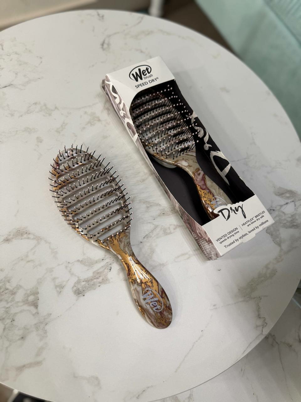 Расческа для сушки волос Wet Brush Speed Dry, вентилируемый дизайн, HeatFlex, распутывает волосы