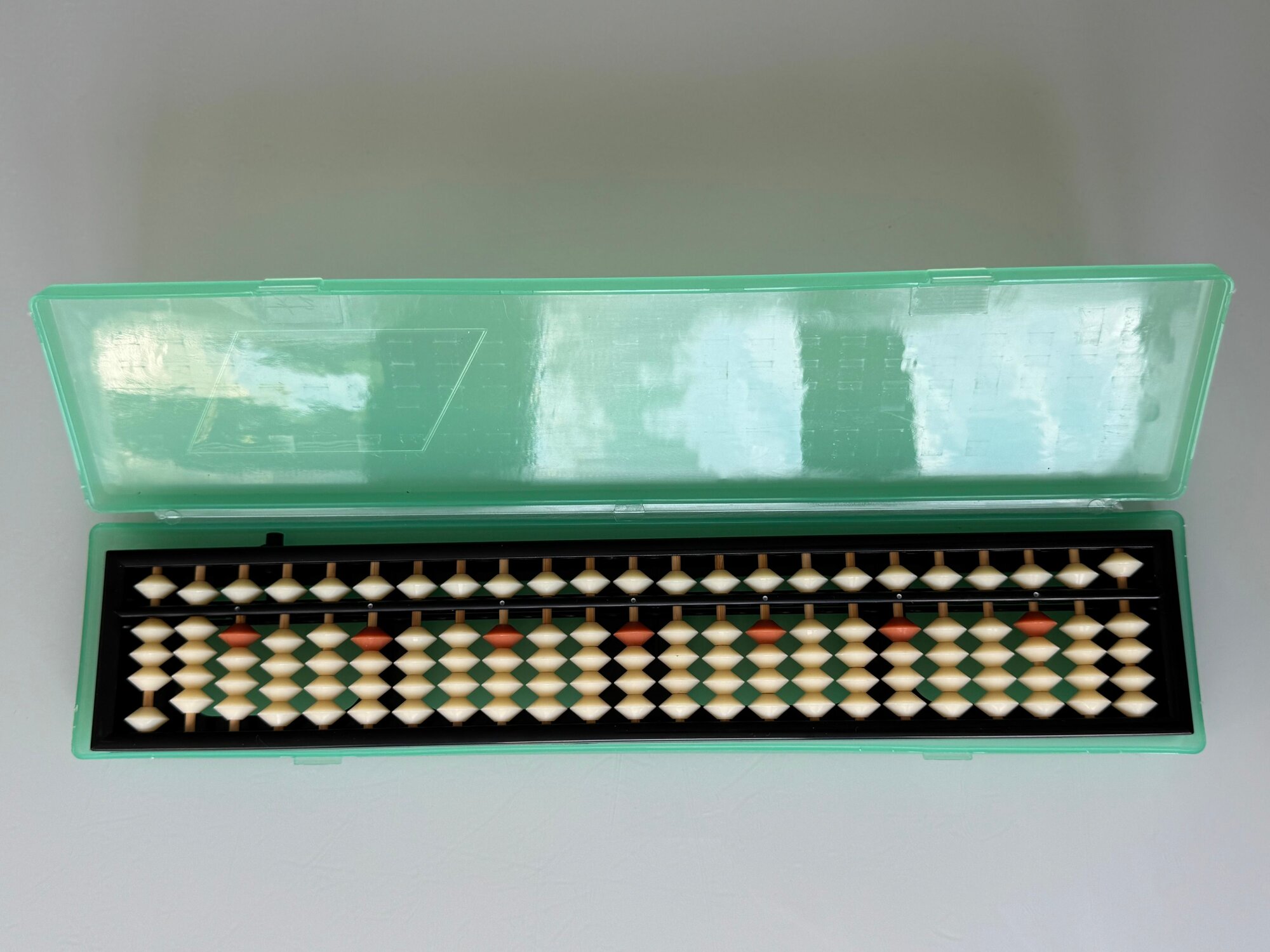 Абакус, профессиональный, 23-разрядный, пластик, разноцветный, 310 г