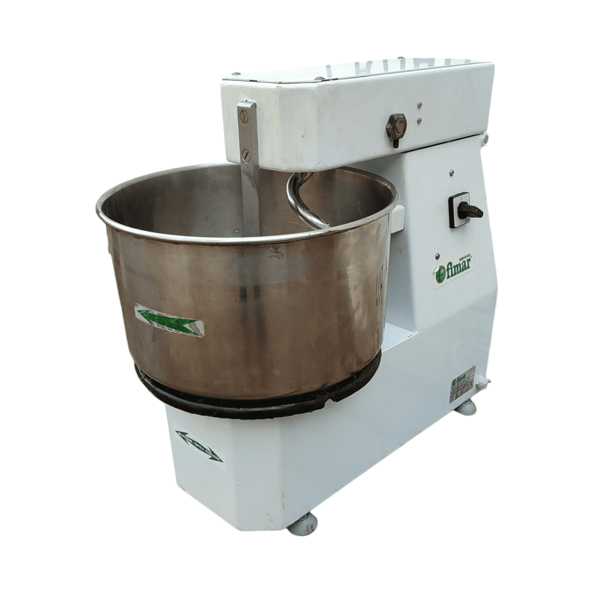 Тестомес спиральный Fimar IM18CNVX405T, Италия, 0,75кВт, 22л