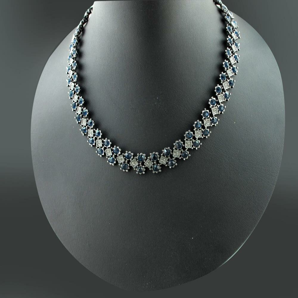 Колье, стекло, кристалл