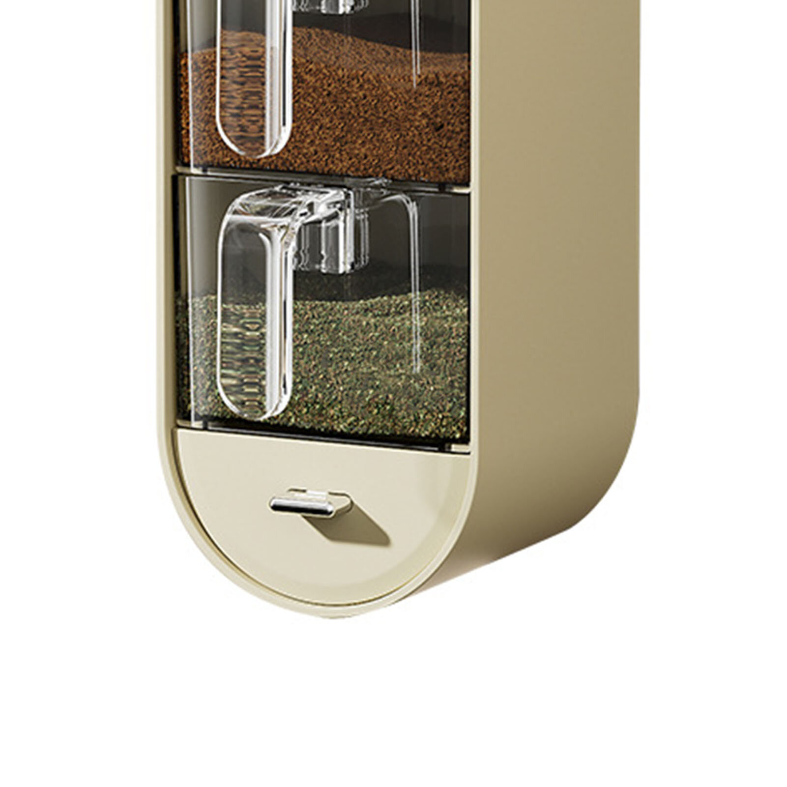 Настенная коробка для специй, пластиковый пунш, бесплатный, легко чистящийся, настенный набор приправ для кухни