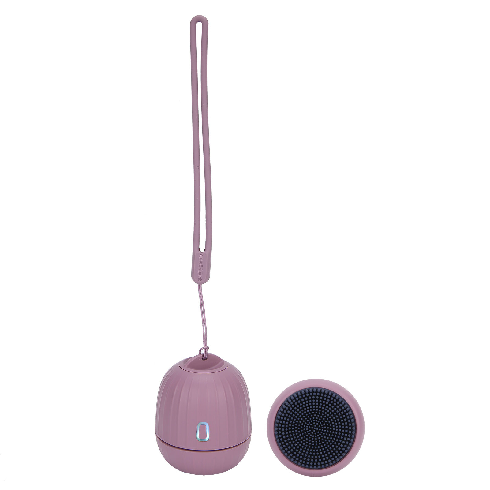 Увлажняющий массажный очиститель для лица USB Frequency Conversion Face Massage CleanerPurple