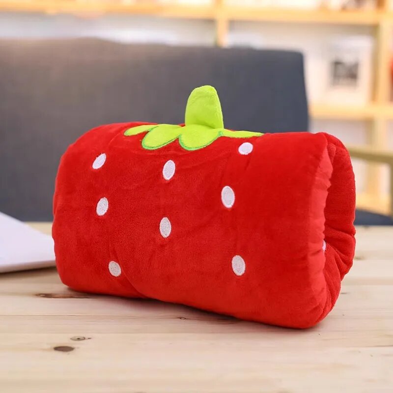 Детская плюшевая подушка слабый герой Красный, 9