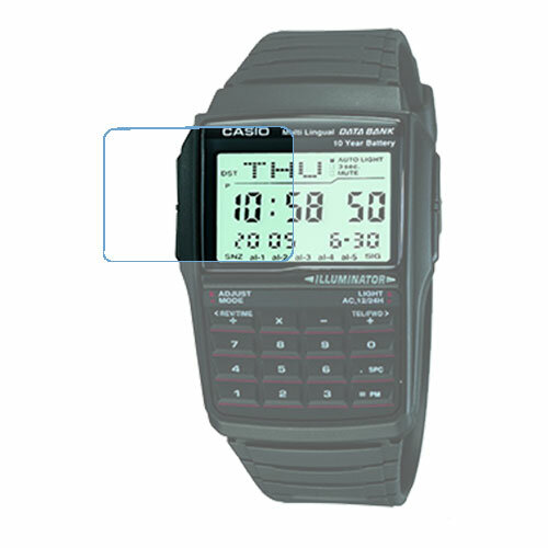 Скрин Мобайл защитный экран для часов Casio DBC-32-1AES из нано стекло 9H