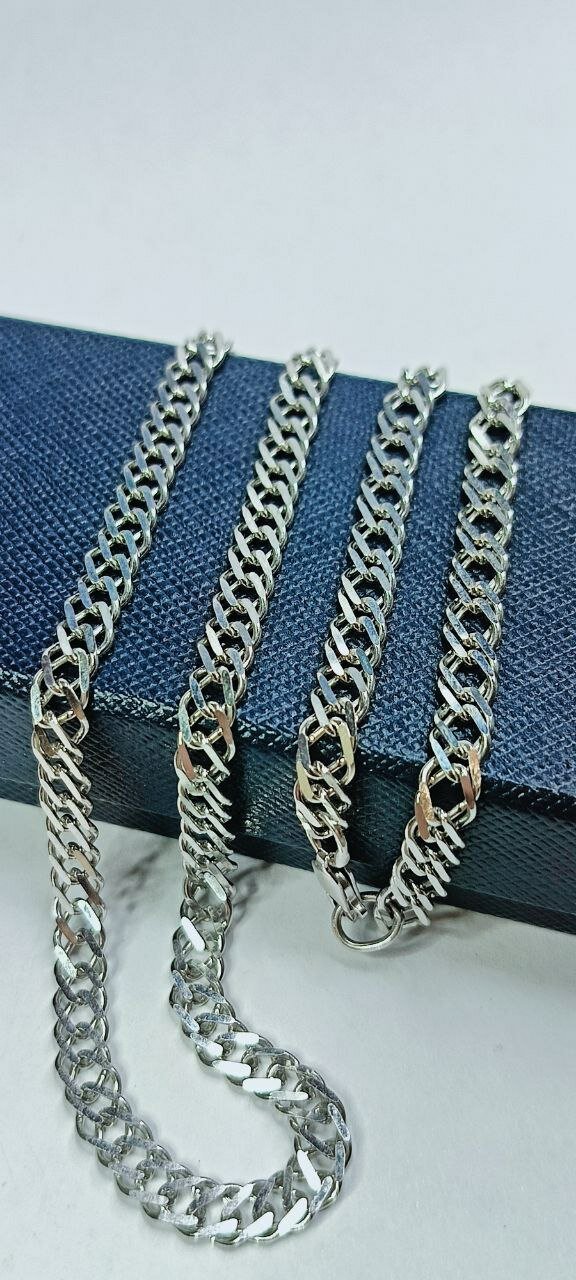 Цепь серебро, 925 проба, родирование