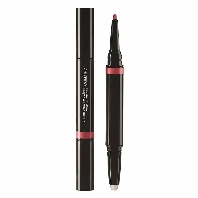 SHISEIDO Автоматический карандаш-праймер для губ InkDuo, 04 Rosewood, 0,11 г