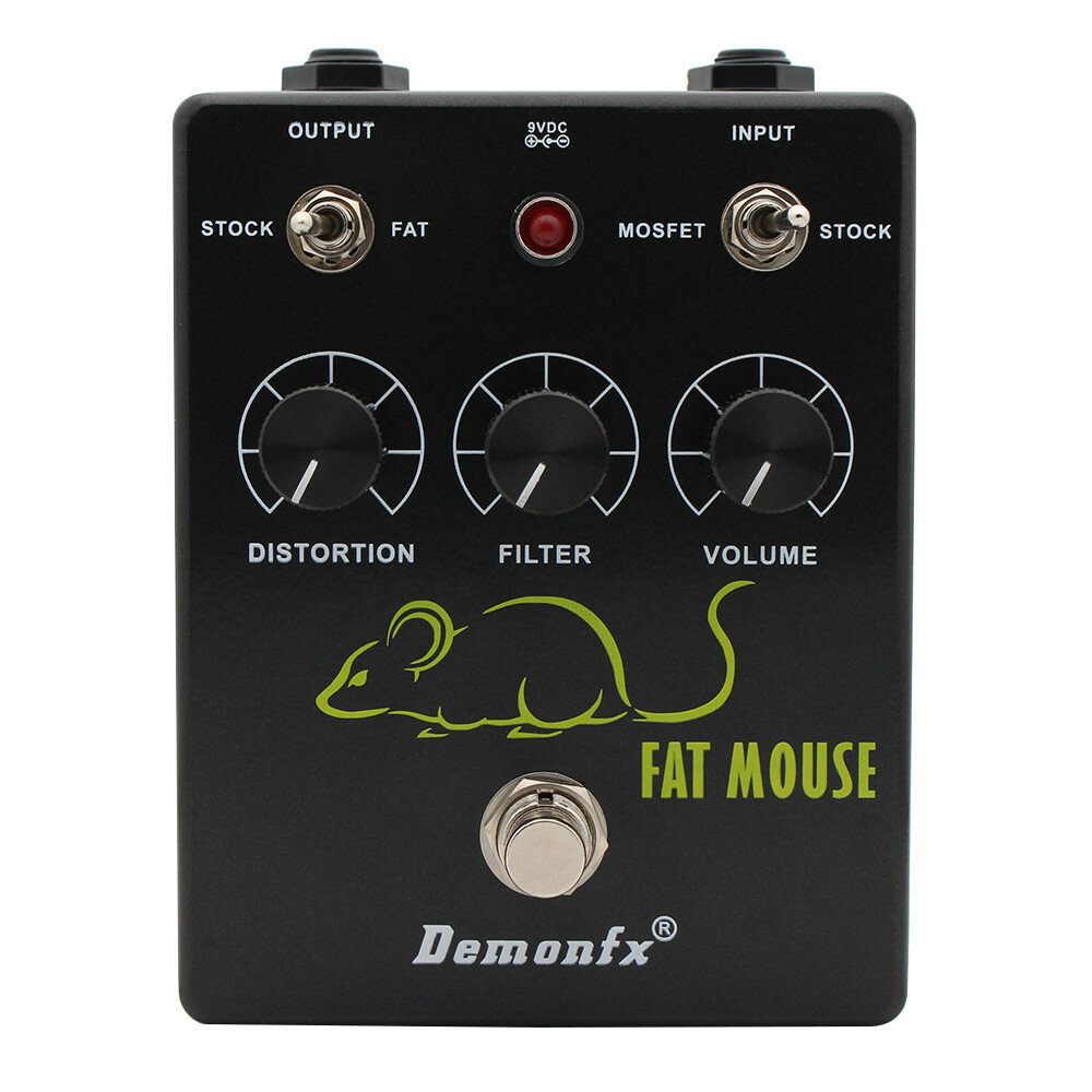 Гитарная педаль эффектов Distortion DemonFX Fat Mouse Дисторшн для электрогитары ProCo