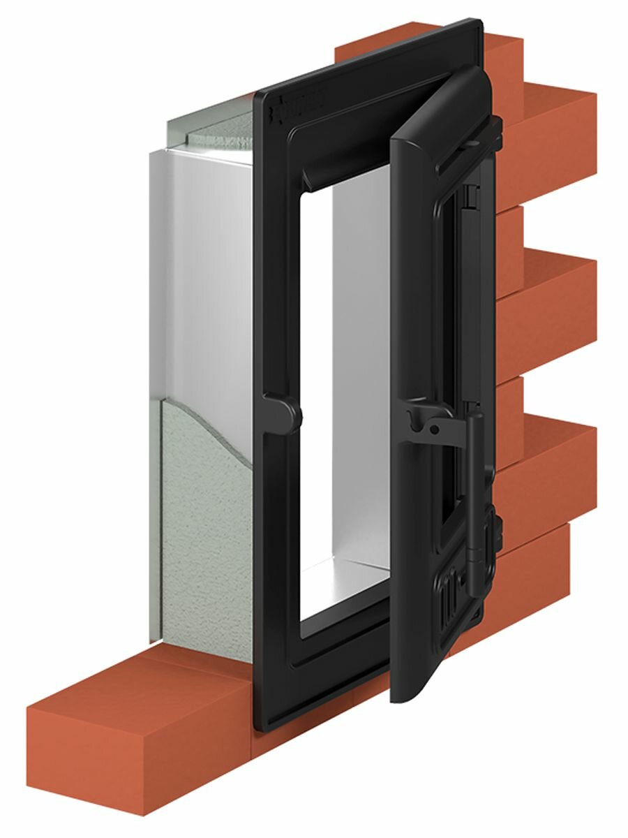 Тоннель монтажный для печной и каминной дверки Эверест 310 (249х412х120)