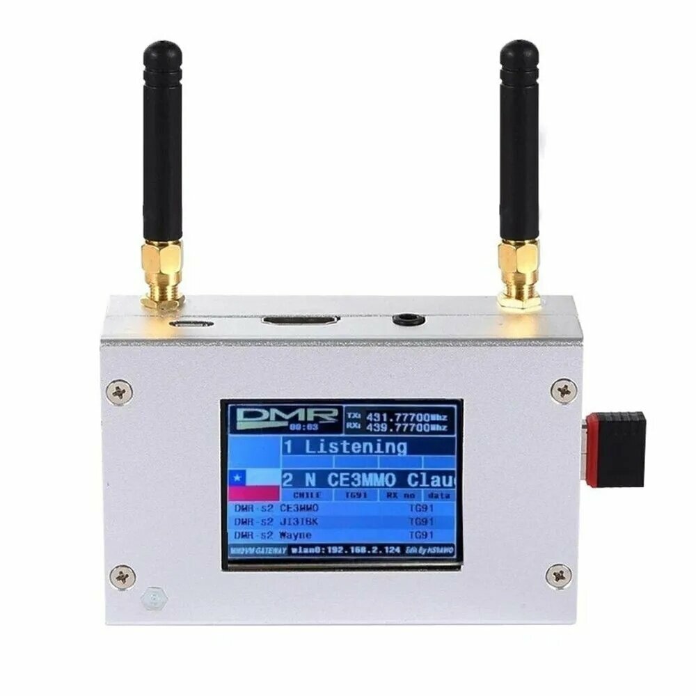 Для дуплекса для точки доступа MMDVM Цветной Экран дисплея С поддержкой C4FM/DMR/DSTAR P25 2022