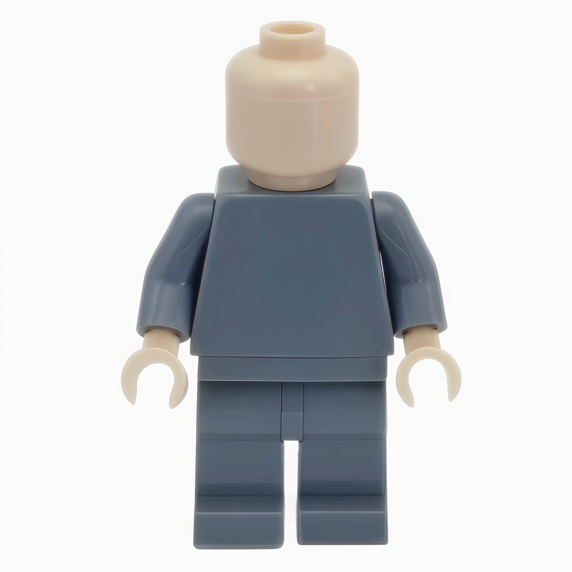 Фигурки из блоков LEGO однотонные тела с деталями