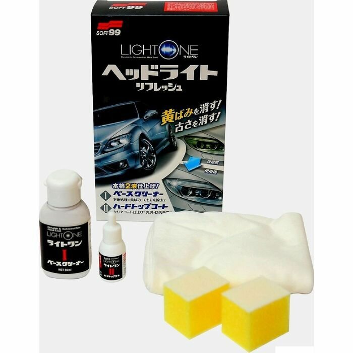 Soft99 Полироль автомобильный, 50 мл, 1 шт.