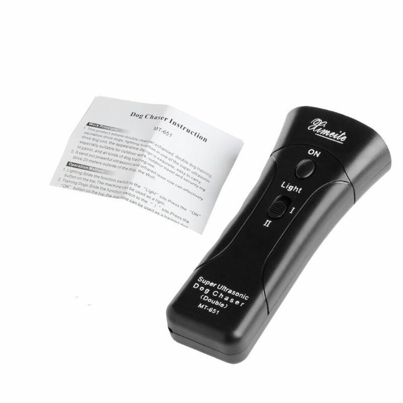 Ультразвуковое Оборудование Для Дрессировки Собак Устройство Контроля Лая Электронный Кликер-Тренажер для Агрессивного Поведения Собаки
