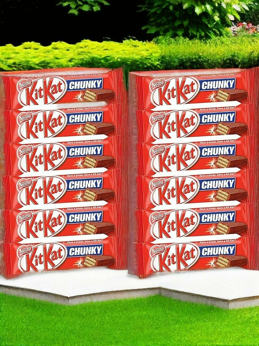 Шоколадный Батончик KitKat Chunky / Кит Кат Чанки , 38 г х 36 шт