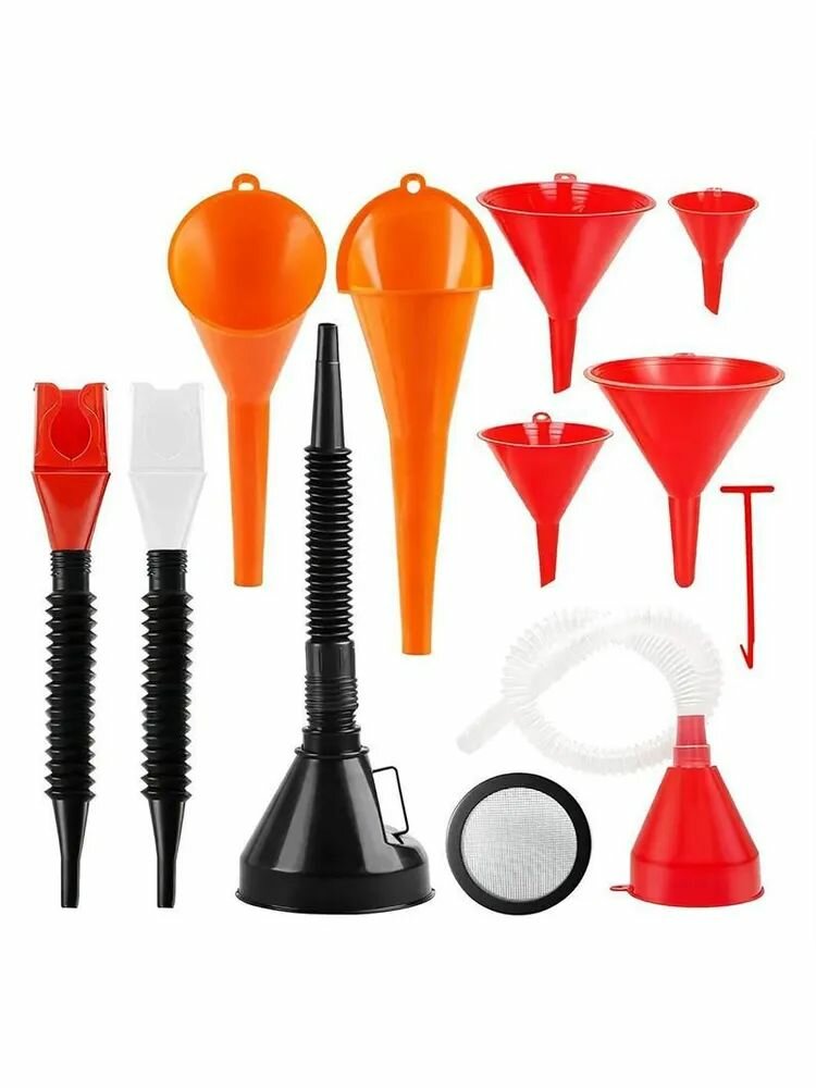 Набор воронок из 7 частей всего 10 воронок