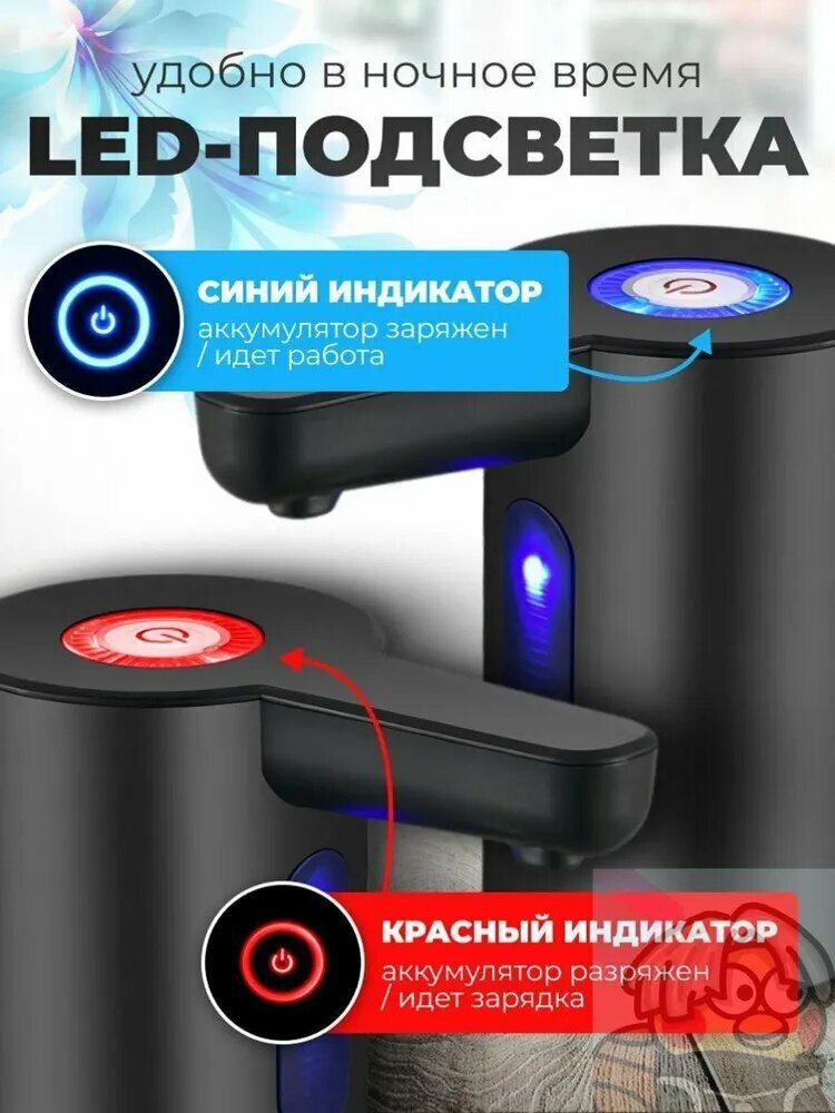 Электрический насос для воды, аккумуляторный, складной, для домашнего использования