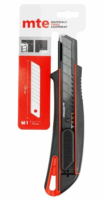 Нож с ломким лезвием WURTH /MTE 2-х компонентная рукоятка, 5997721858