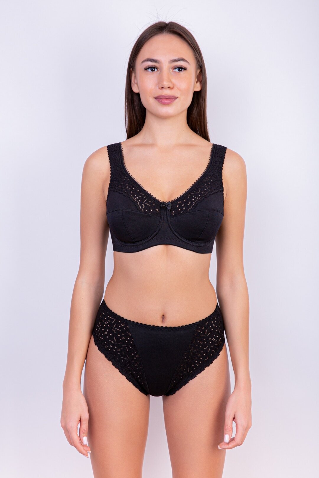 Бюстгальтер классика Lauma, чашка мягкая, без пуш-ап, на косточках, полупоролон, бретели ...