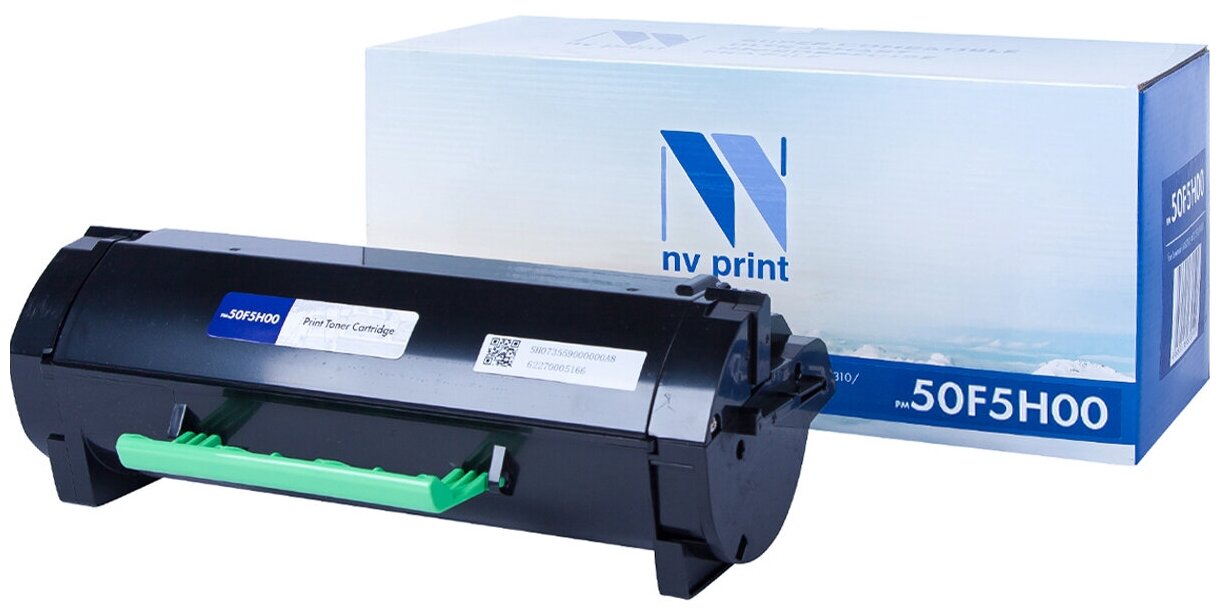 Лазерный картридж NV Print NV-50F5H00 для Lexmark MS310dn, MS310d, MS410d, MS410dn, MS510dn (чёрный, 5000 стр.) (совместимый, чёрный, 5000 стр.)