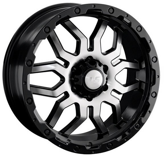 Колесный диск LS 1285 7x16/6x139.7 D100.1 ET38 BKF