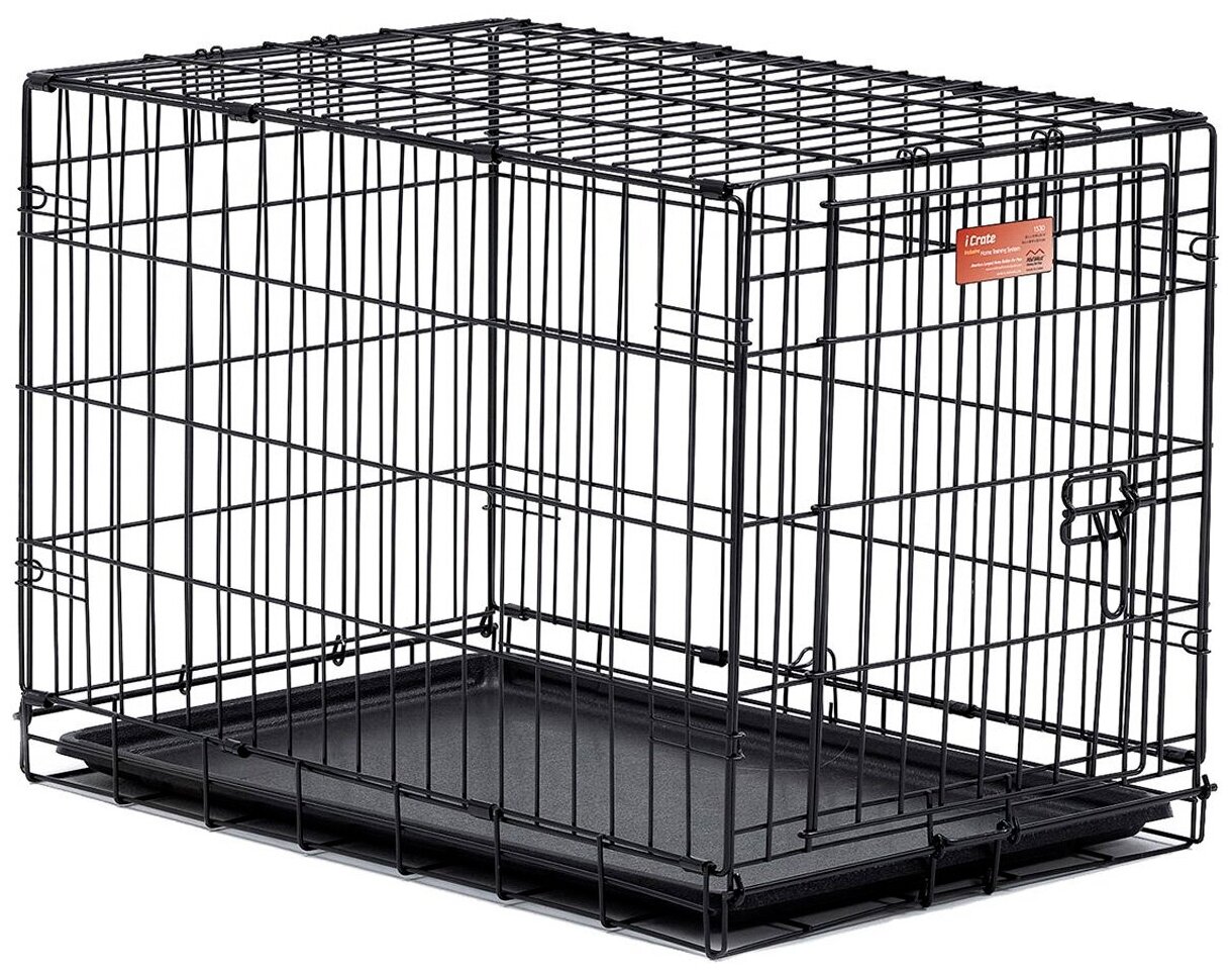 Клетка MIDWEST ICRATE 1-но дверная черная 76 х 48 х 53 см