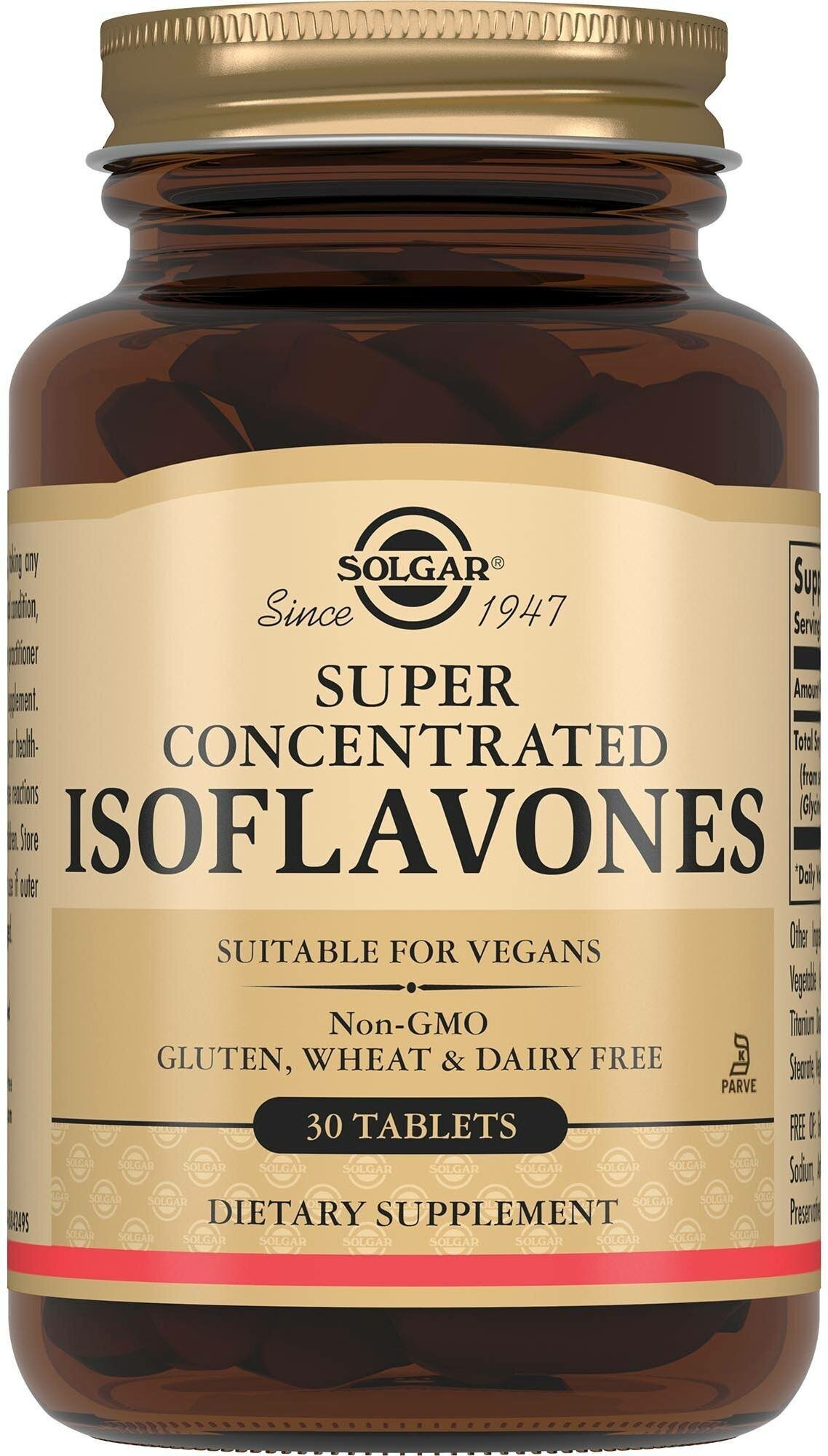 Солгар Суперконцентрат изофлавонов, таблетки, 30 шт. по 1220 мг.