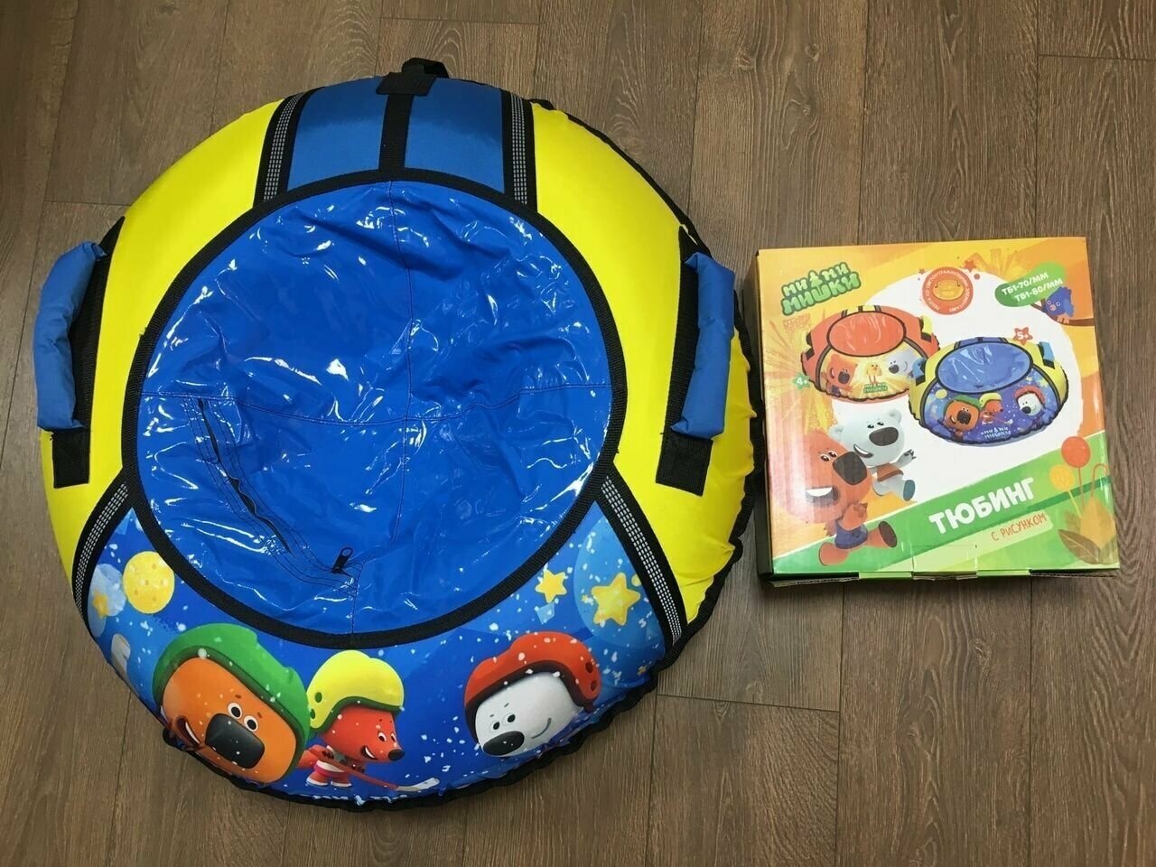 Тюбинг, ватрушка "Ника" Ми-Ми-Мишки ТБ1-80 без камеры (сноутьюб детский)