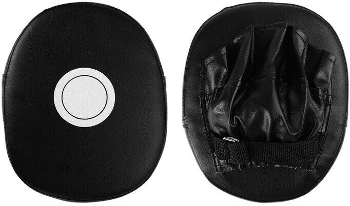 Лапа боксёрская, 1 шт, цвет чёрный