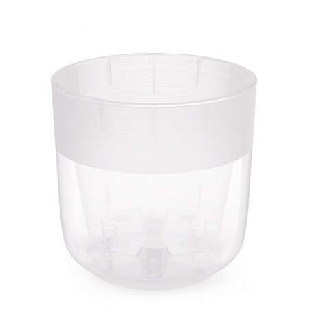 Горшок для орхидеи двойной Линель Альтернатива 4,5л прозрачный