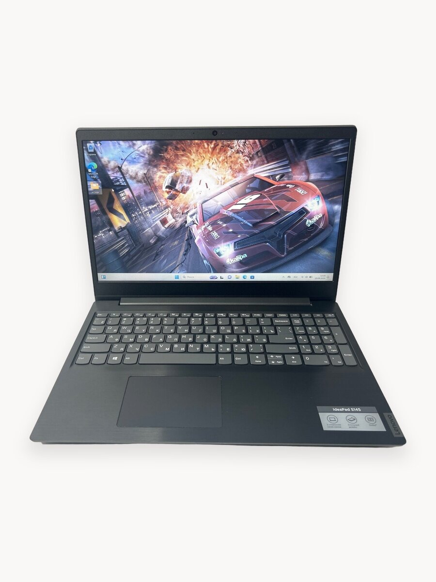 Ноутбук Lenovo IdeaPad S145-15IWL (81MV00HHRU)15.6"/Intel Pentium Gold 5405U/RAM 4 GB/SSD 256GB/Intel UHD Graphics 610/1366*768/TN/Windows 11/Подсветка кл-ры: нет/Черный. Состояние: B1