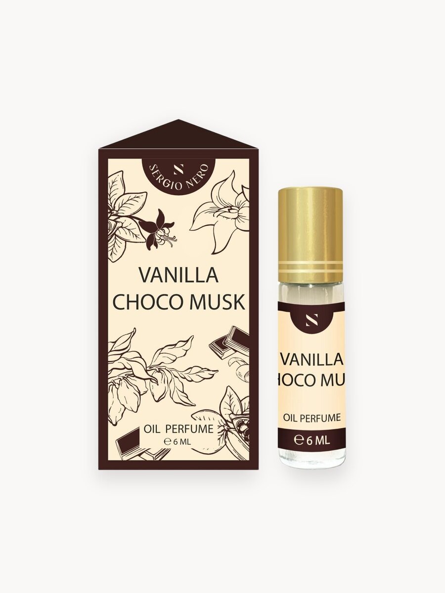 Масляные духи Euroluxe Vanilla Choco musk 6 мл