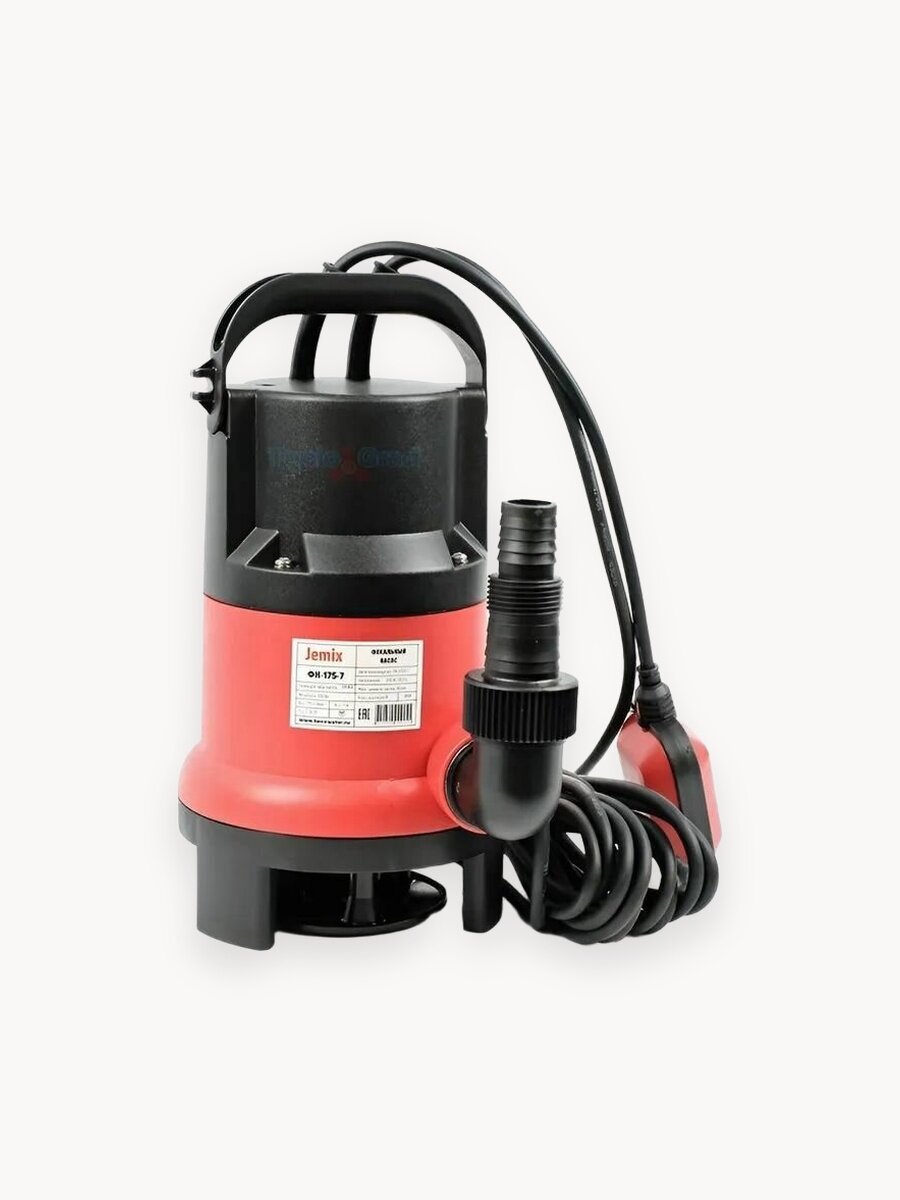 Насос дренажный фекальный JEMIX ФН-175-7