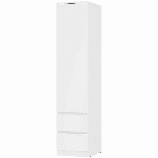 Шкаф-пенал Бтс Мебель Симпл ПН-17, белый