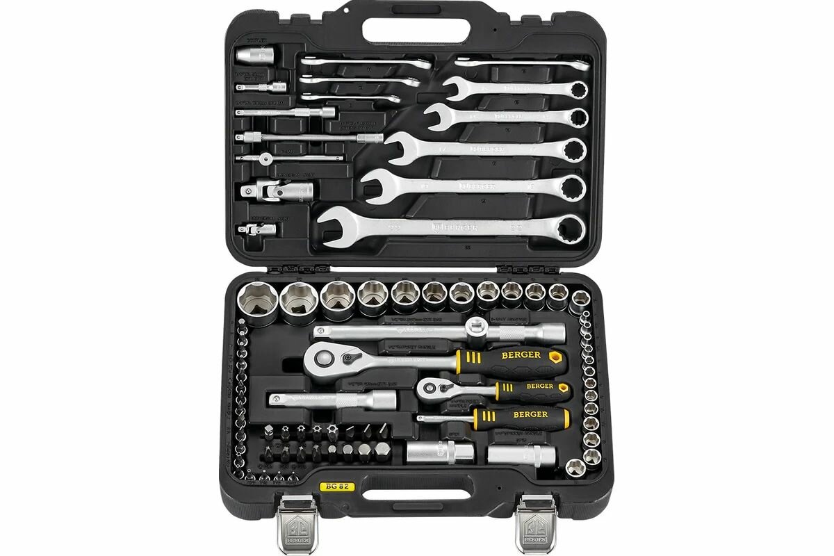 Набор инструментов Berger BG082-1214 "Эшборн" 82 предмета