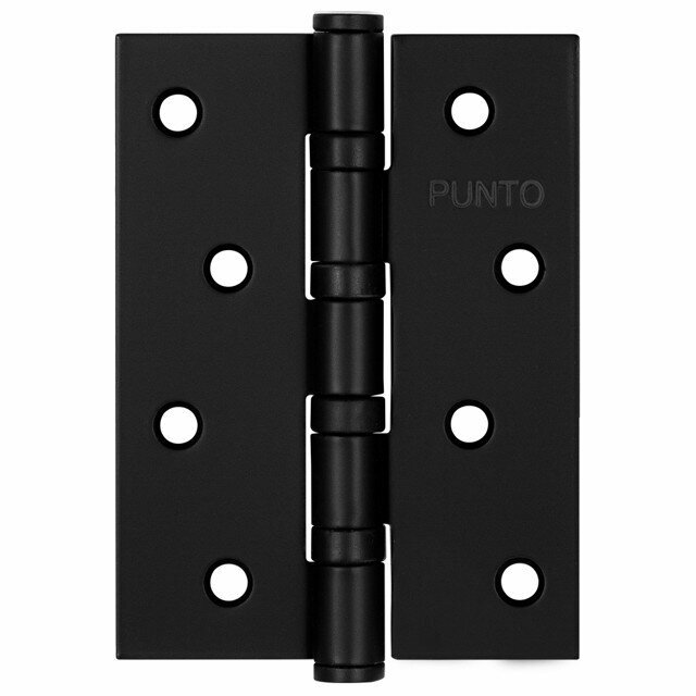 PUNTO петля универсальная 100х70х2,5 мм черная для мебельных дверей и шкафов скрытой установки