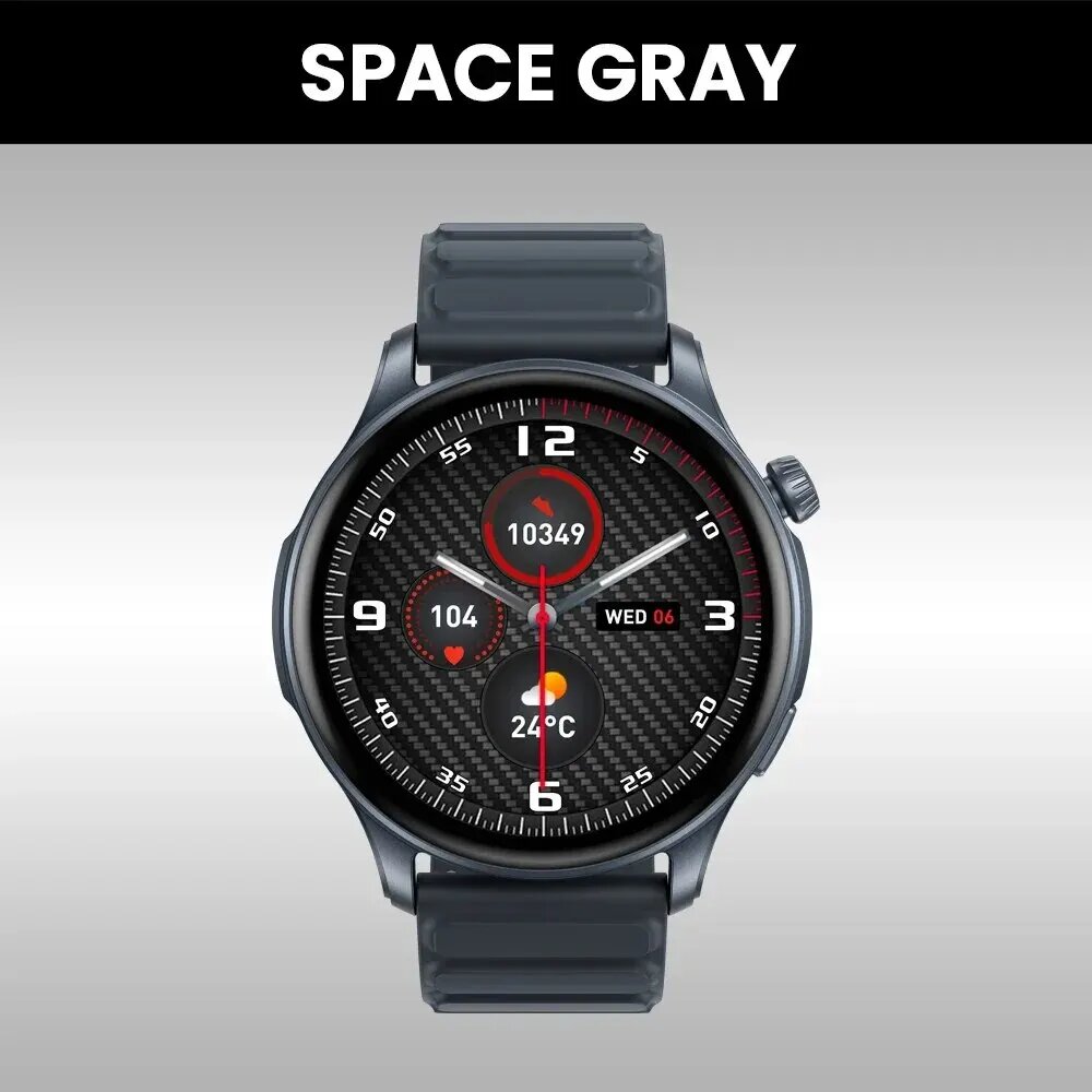Zeblaze Btalk 3 PRO умные часы Space Gray, серый
