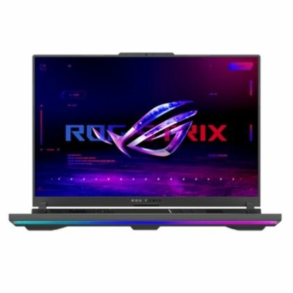 16" Ноутбук Asus ROG Strix G16 G614JU-N4098 (90NR0CC1-M008W0) серый - 2560x1600, IPS, Intel Core i7-13650HX, ядра: 14 x 2,6 ГГц, 16 ГБ, SSD 1024 ГБ, NVIDIA GeForce RTX 4050 (6 ГБ), Windows 10 Pro
