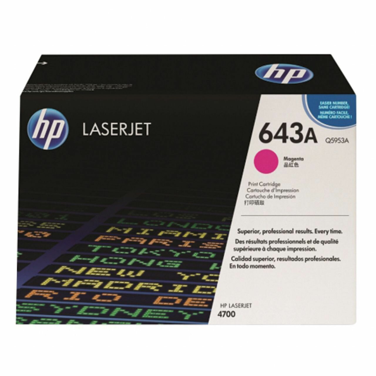 Картридж пурпурный HP Q5953A, №643