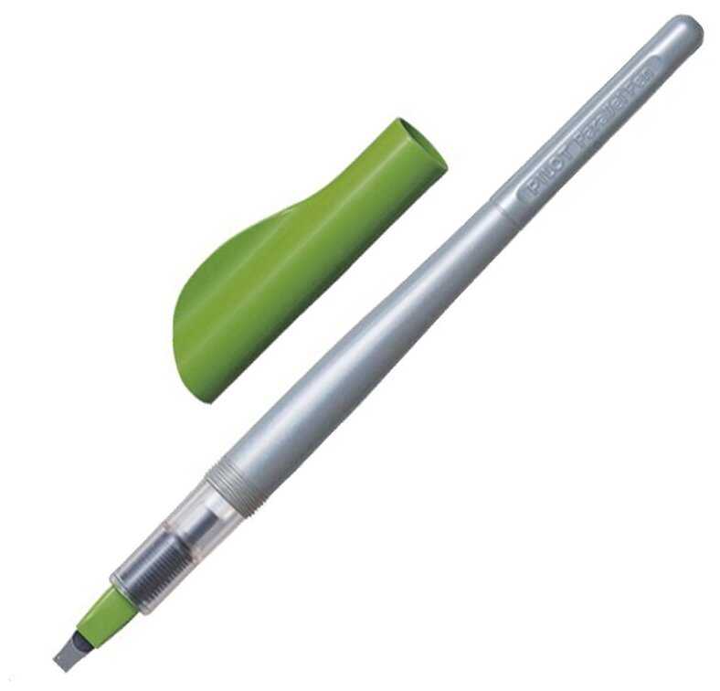 Ручки перьевая для каллиграфии Pilot Parallel Pen 3.8 мм, (карт. IC-P3) набор в футляре